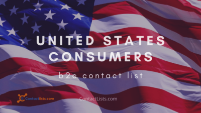 USA Consumers Email List | Verified Consumer Mailing Database | ContactLists.com